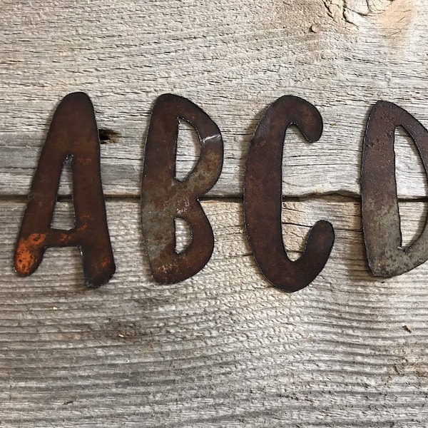 Metal Letters - Etsy