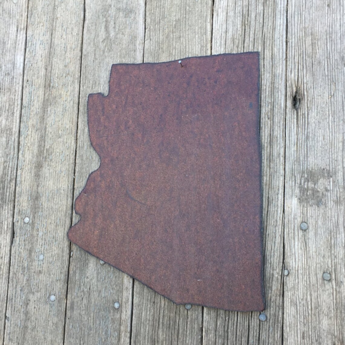 State of Arizona Arizona Wall Hanging Rustic Arizona Decor - Etsy