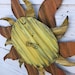 Handmade Corrugated Tin Sun / Handpainted Tin Sun / Metal Sun Decor ...