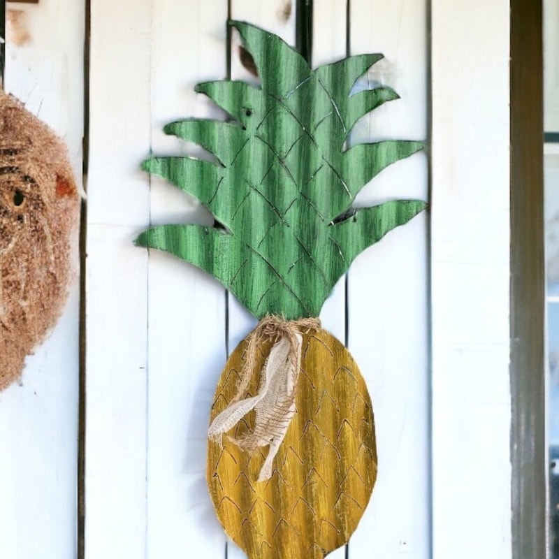 Pineapple Wall Decor - Etsy
