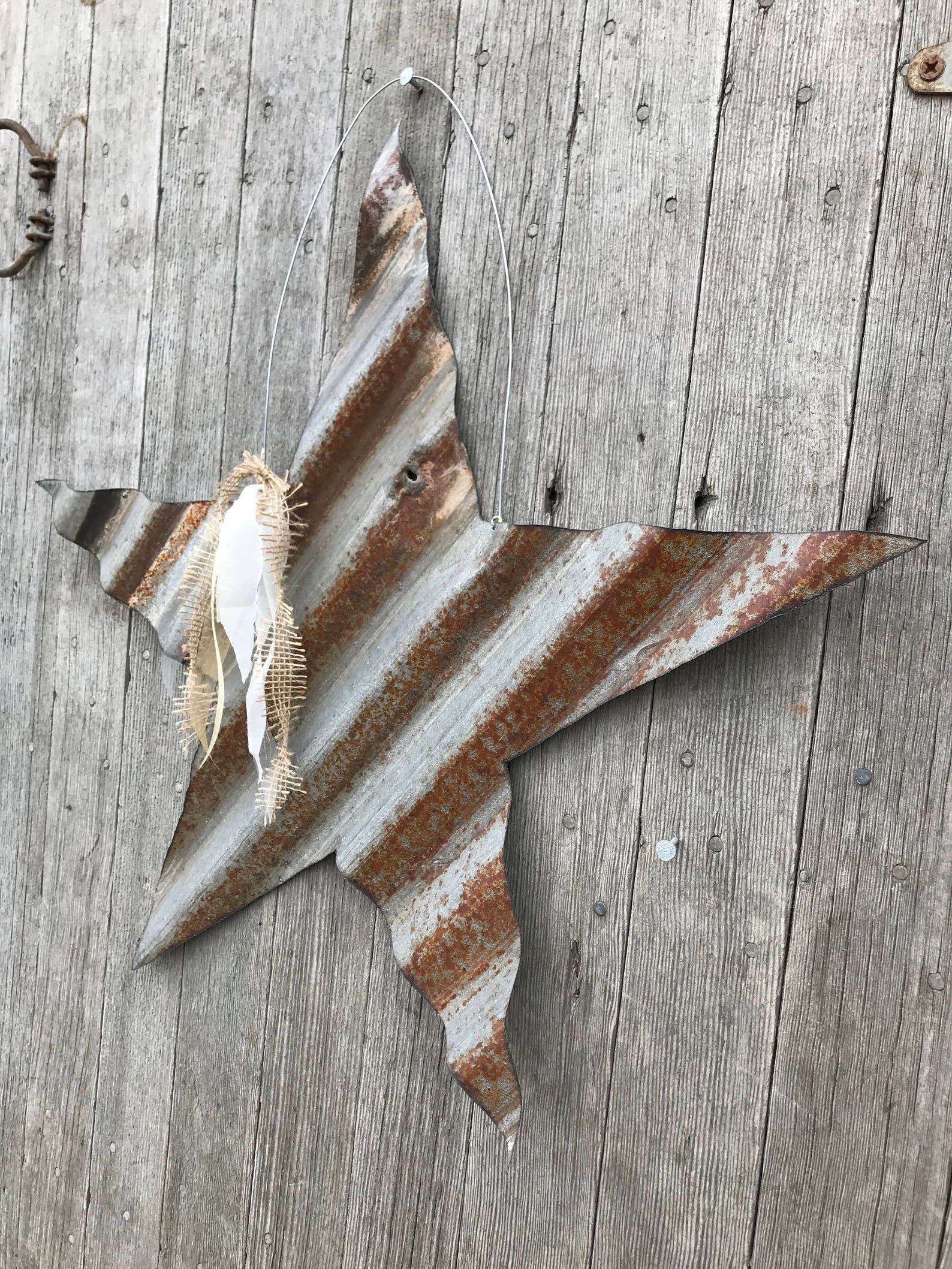 Large Tin Star Tin Christmas Star Christmas Star Tin | Etsy