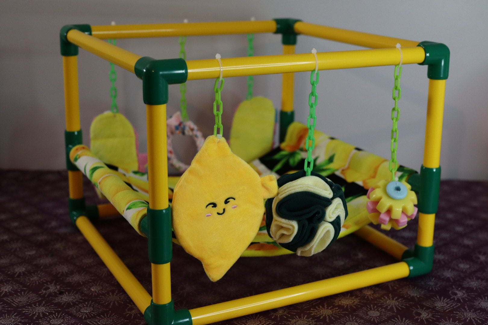 Pvc Pipe Baby Gym Square Shaped Play Gym For Toddlers | HomeForDreams