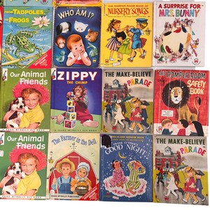 Vintage 50s 60s Rand Mcnally Tip-top Elf / Wonder Books Lot of 20 Fairy ...