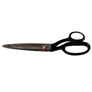 Vtg Marks 409B Pinking Shears Scissors 9" Black Handles Serrated Edge ...
