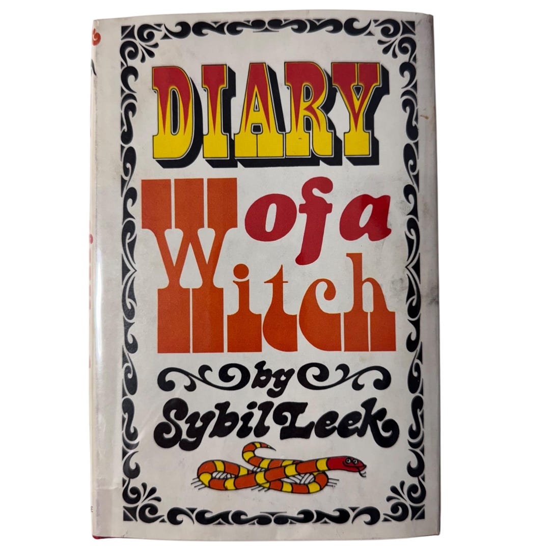 Diary of A Witch by Sybil Leek Hardcover 1968 First Edition Vintage ...