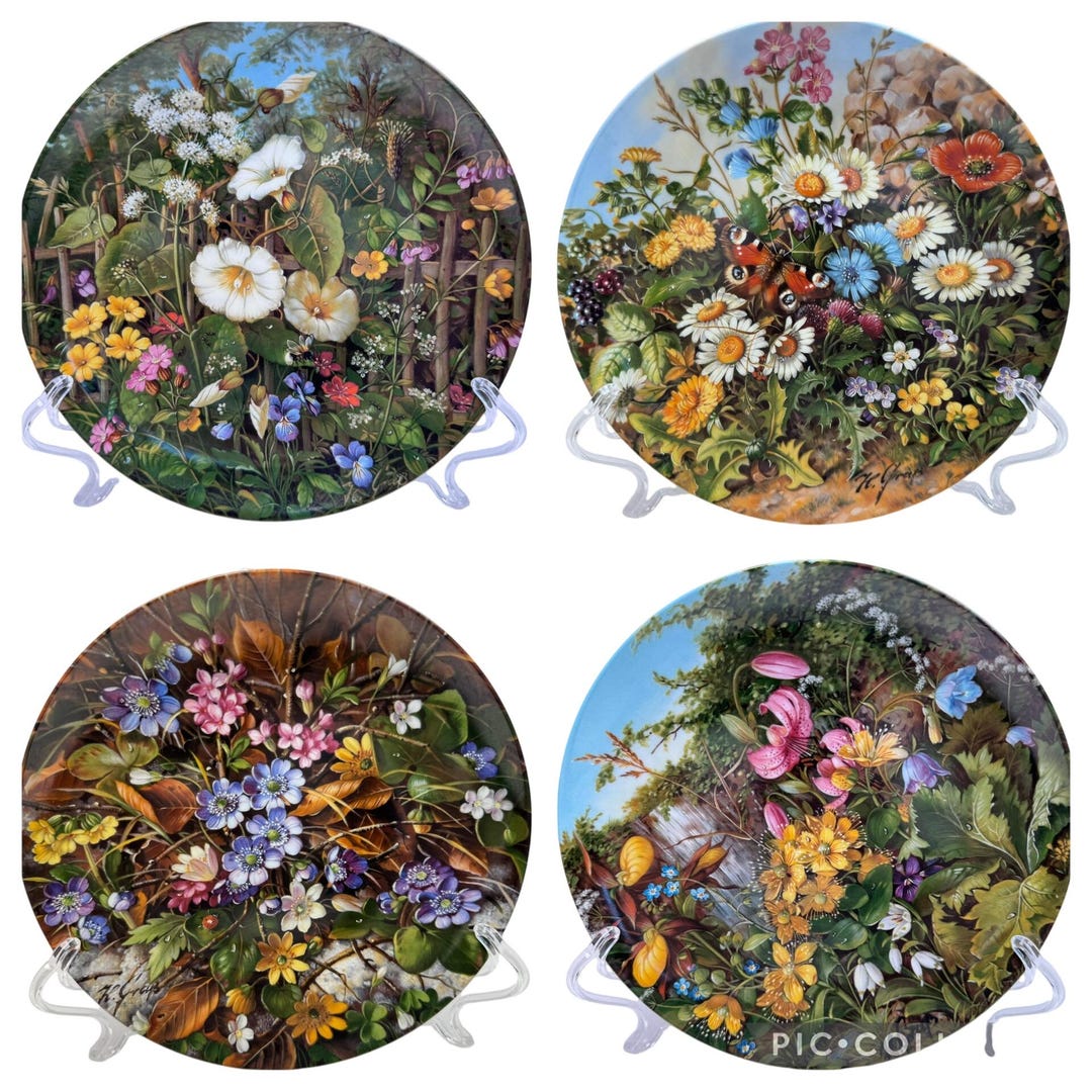 Hutschenreuther Furstenberg Collector's Plate 80s 90s Schonheiten Vtg ...