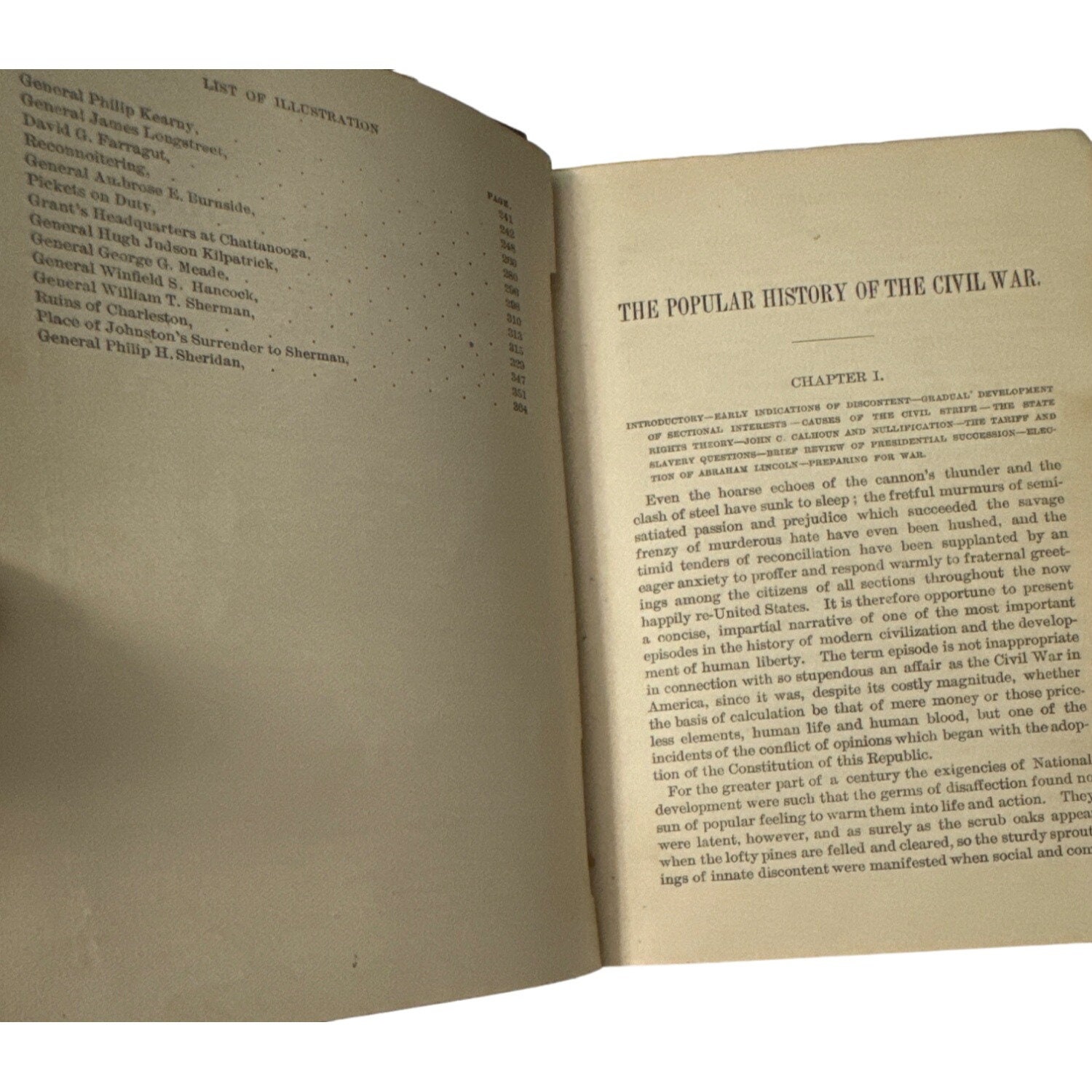 The Popular History of the Civil War George B. Herbert 1884 HC F M ...