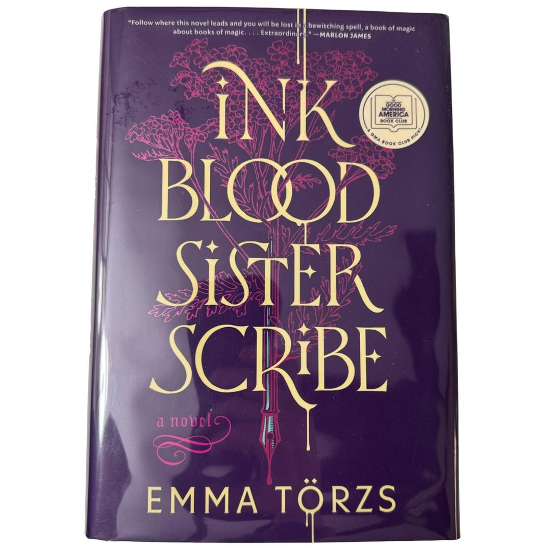 Ink Blood Sister Scribe by Emma Törzs 1987 First Edition Hardcover ...