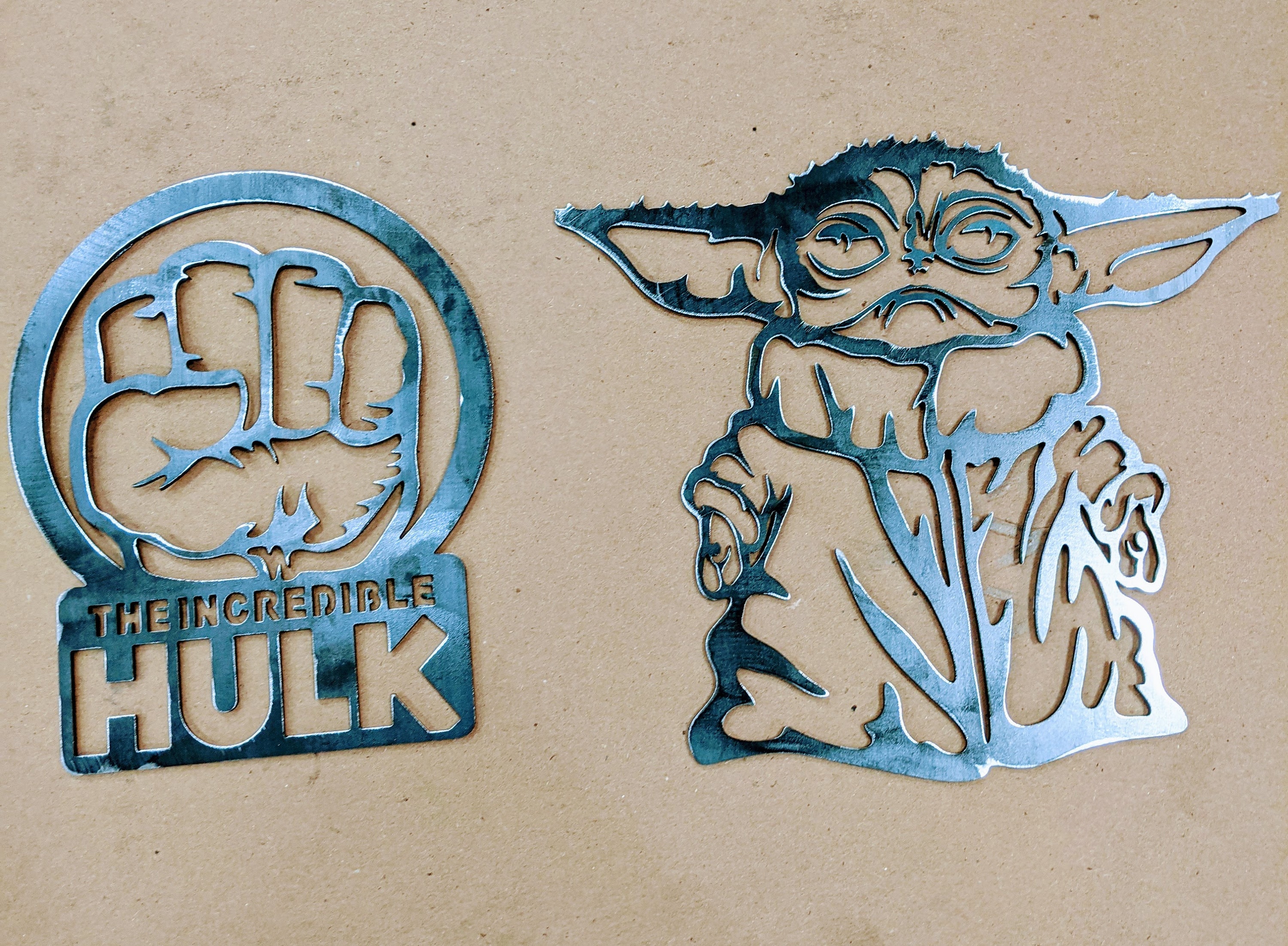 Custom Laser Cut Metal Work cartoon - Etsy