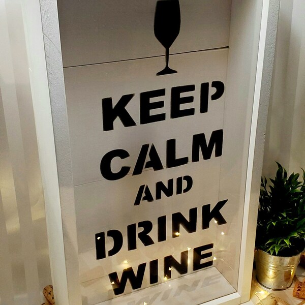 Keep Calm Drink Wine Etsy