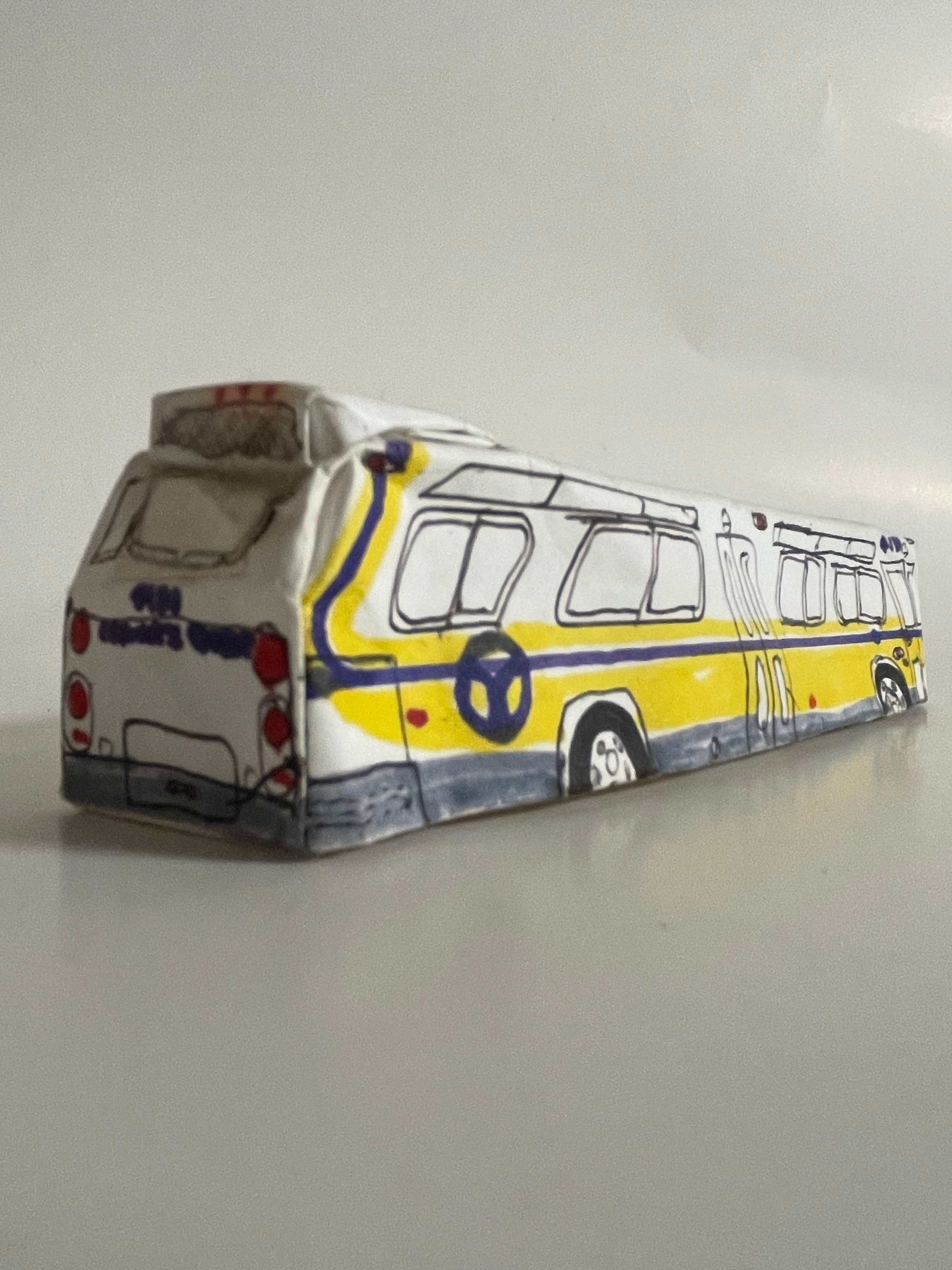 Flxible New Look Transit Bus sacramento Regional Transit District Paper ...