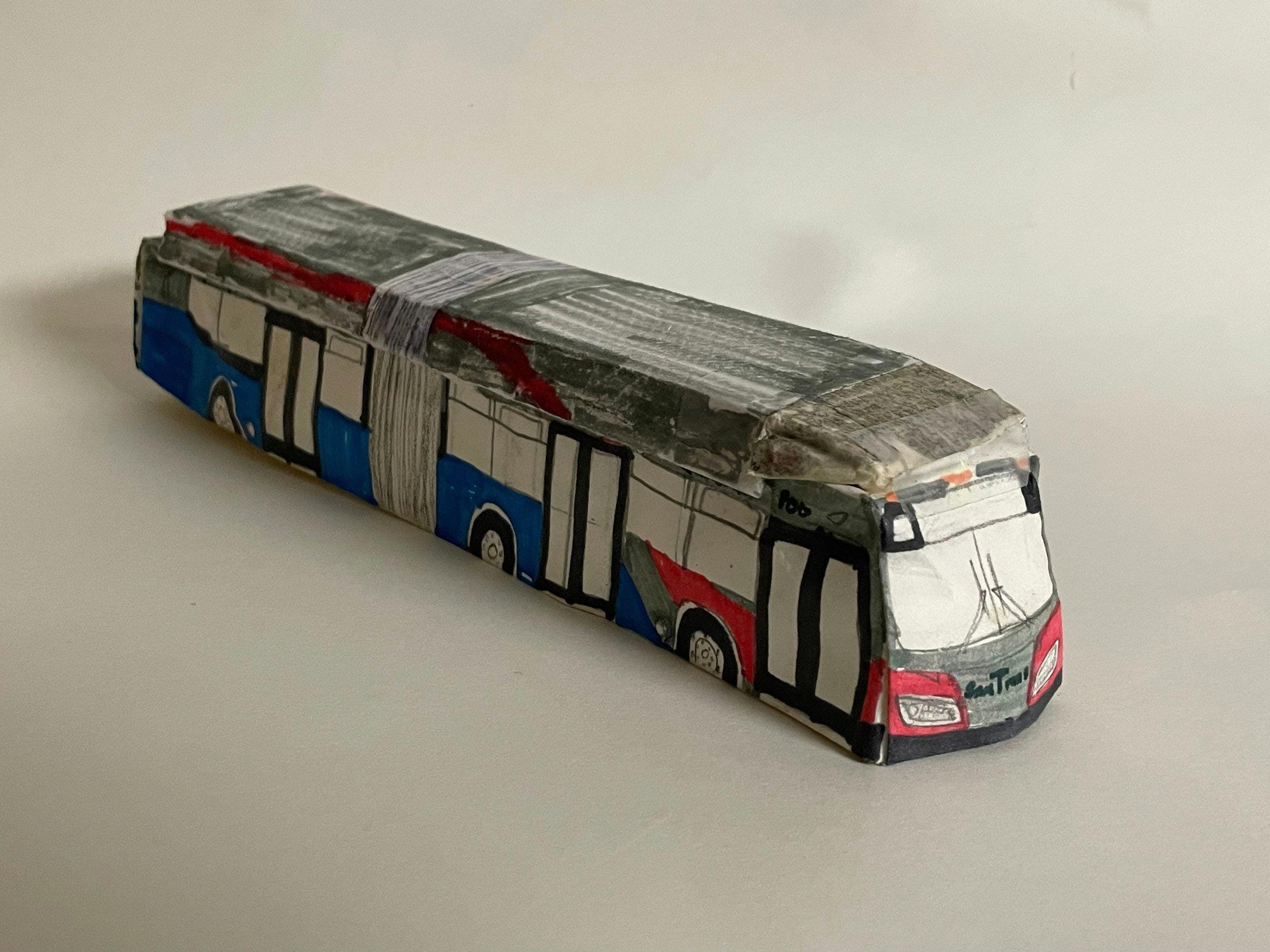 New Flyer Xcelcior XD60 Samtrans (san Mateo County Transit District ...