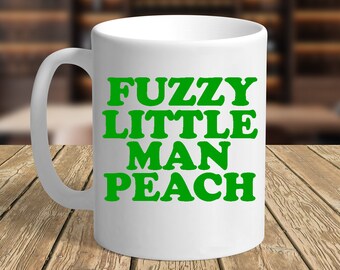 Fuzzy Little Man Peach | Etsy