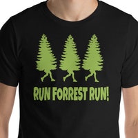 Forrest Gump Run Forest Men's T Shirt Adult Tees - Etsy