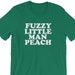 Fuzzy Little Man Peach Unisex T-shirt | Etsy