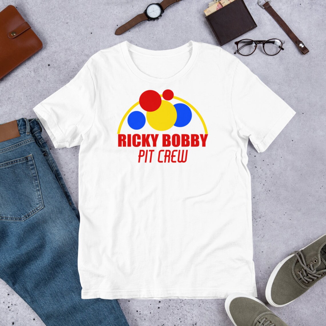 Ricky Bobby Pit Crew Unisex T-shirt - Etsy