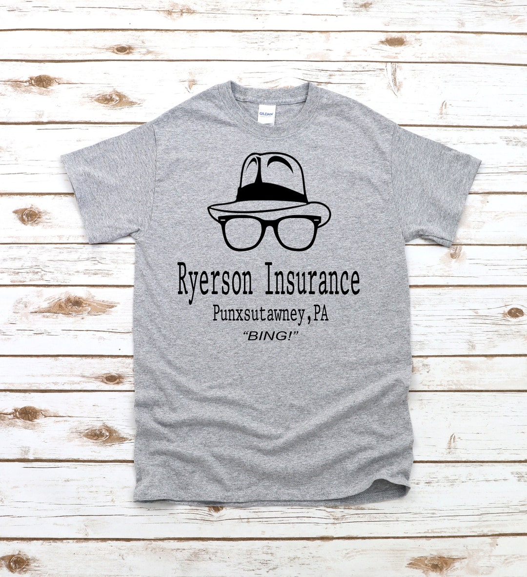Ryerson Insurance - Unisex T-shirt - Groundhog Day - Etsy