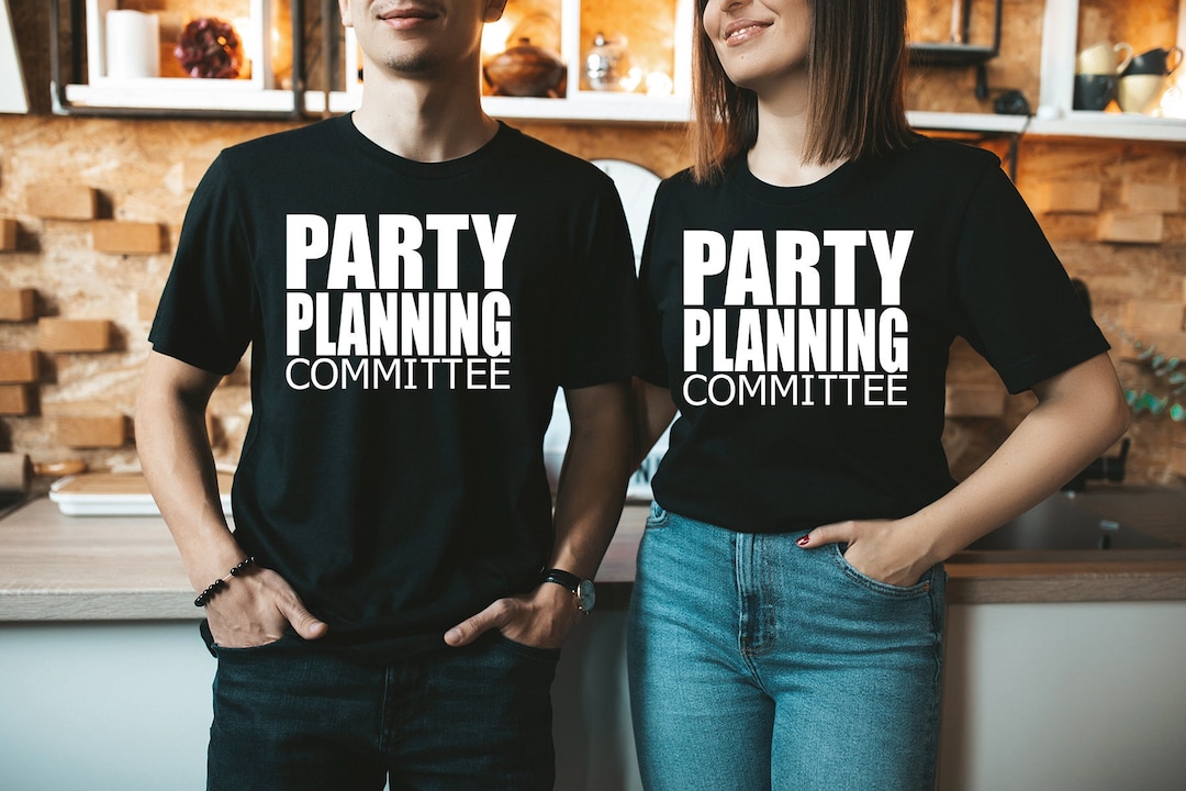 Party Planning Committee - Unisex T-shirt - 100% Cotton - Etsy