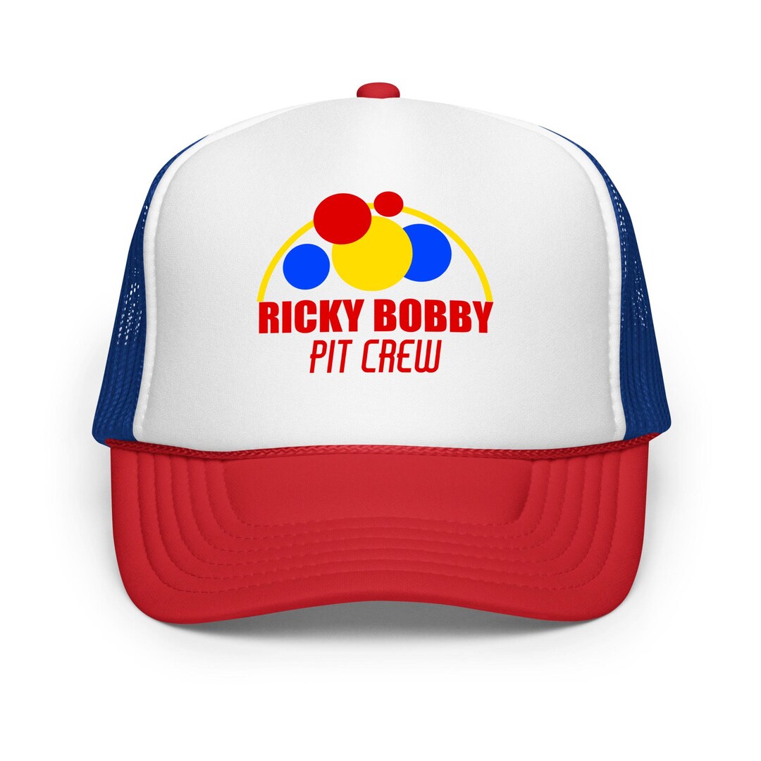 Ricky Bobby Pit Crew Foam Trucker Hat - Etsy
