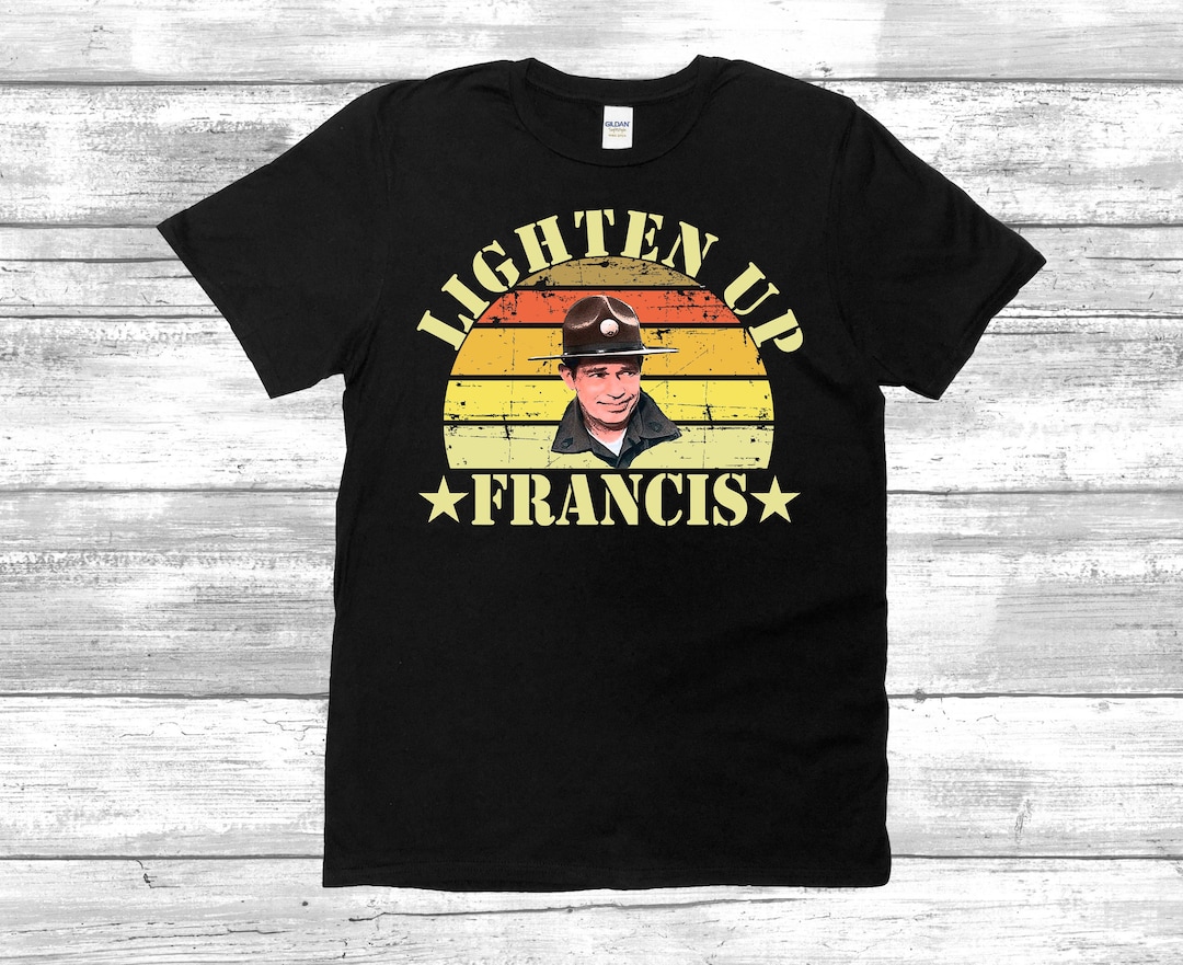 Lighten up Francis Stripes Movie Quote Unisex T-shirt - Etsy