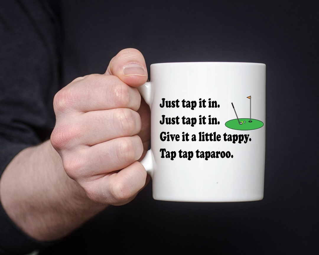 Just Tap It in Tap Tap Taparoo - 11 Oz Mug - Etsy