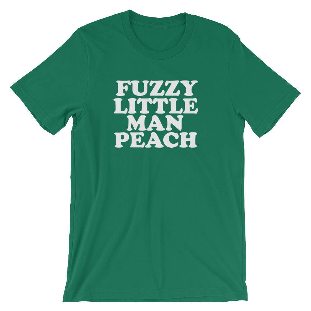 Fuzzy Little Man Peach Unisex T-shirt | Etsy