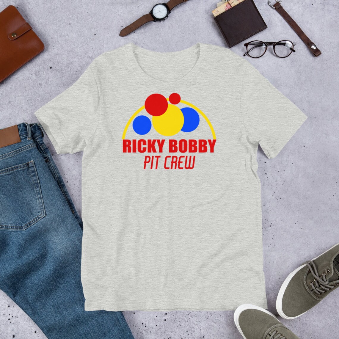 Ricky Bobby Pit Crew Unisex T-shirt - Etsy