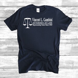 Vincent L. Gambini Attorney at Law - Unisex T-shirt - Etsy