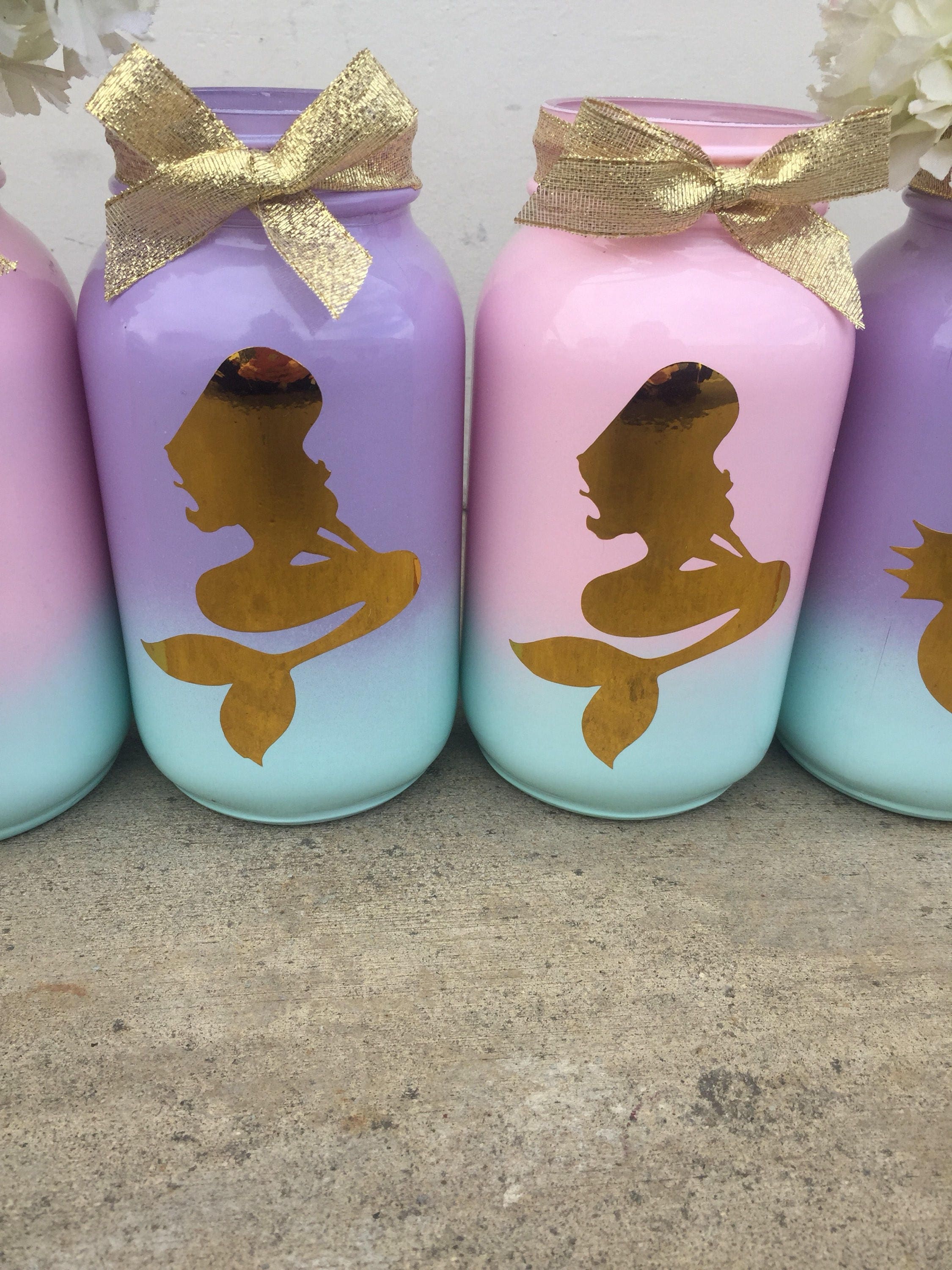 Mermaid Party Centerpieces. Mermaid Party Decor. Under the Sea - Etsy