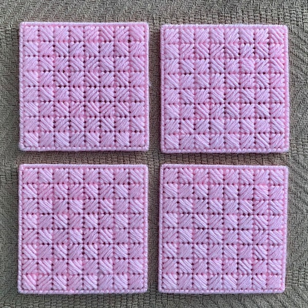 Plastic Canvas Coasters - Etsy