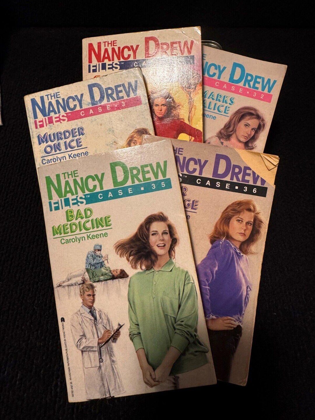 Vintage Nancy Drew Files – Set of 5 Mystery Books - Etsy