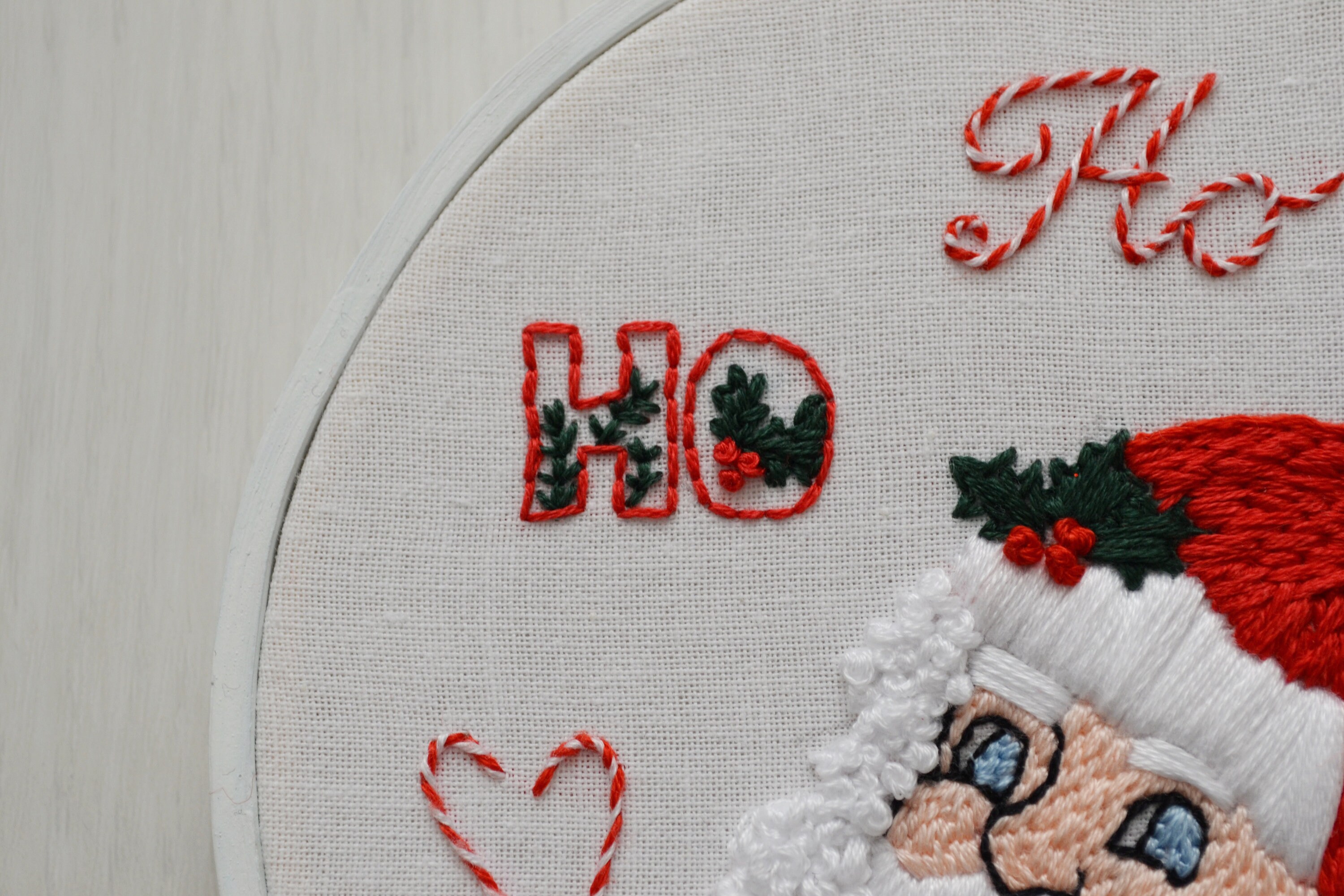 Santa Claus PDF Hand Embroidery Pattern • PDF Pattern • Embroidery ...