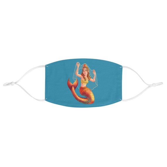 BUBBLES Choctaw Mermaid Mask - Etsy