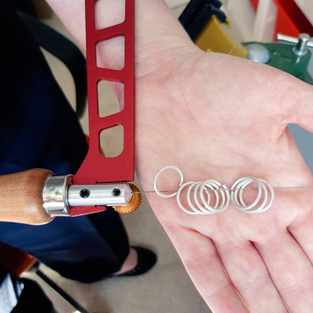 Sterling Silver Entwined Three Ring Necklace Three Rings for | Etsy UK