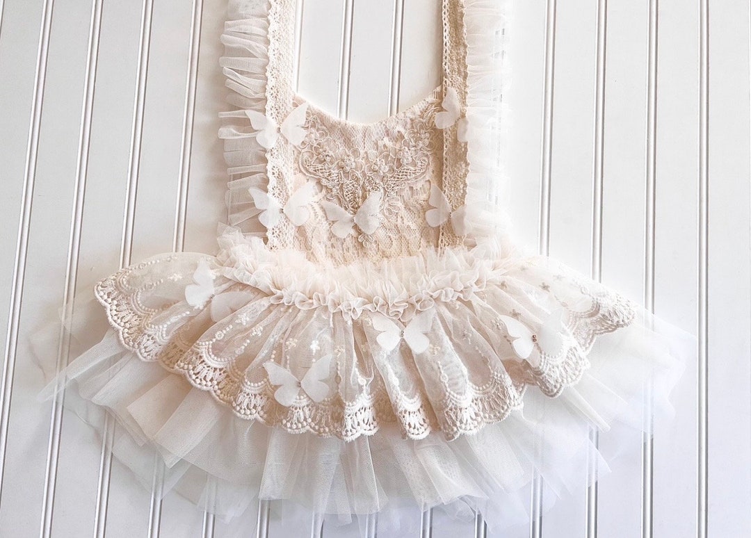 Boho Butterfly Romper, Lace Romper, Birthday Romper, First Birthday ...