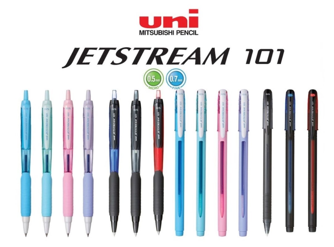 MINIMUM 8c Uni Jetstream 101 SXN-101FL / SXN-101 0.5/0.7mm Blue/black ...