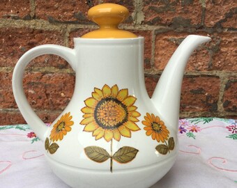 Sunflower Teapot - Etsy