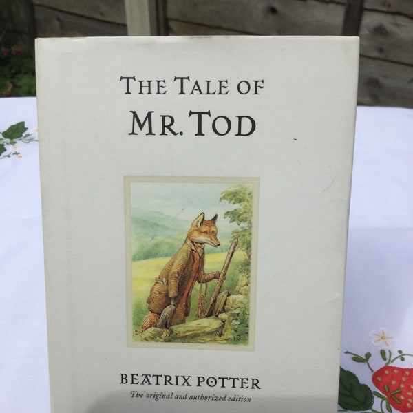 Tale of Mr Tod - Etsy