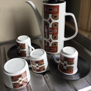 Meakin Maori Coffee Set - Etsy