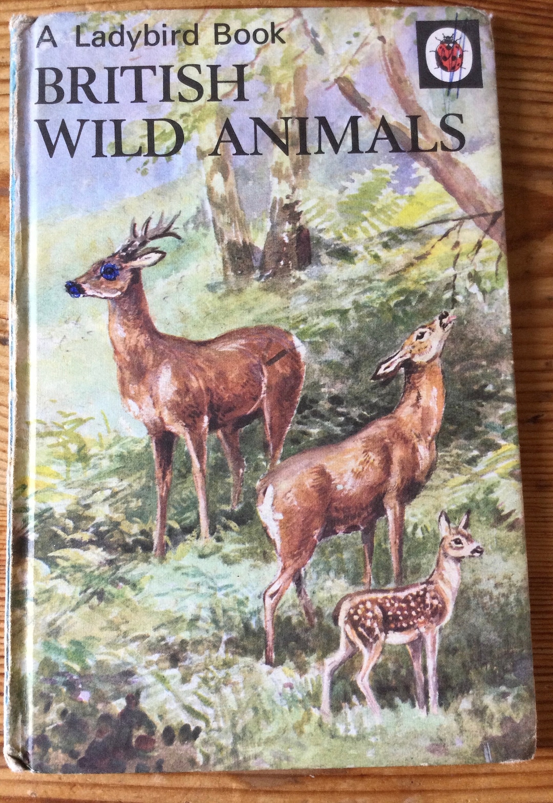 Vintage Ladybird Book - British Wild Animals - Etsy
