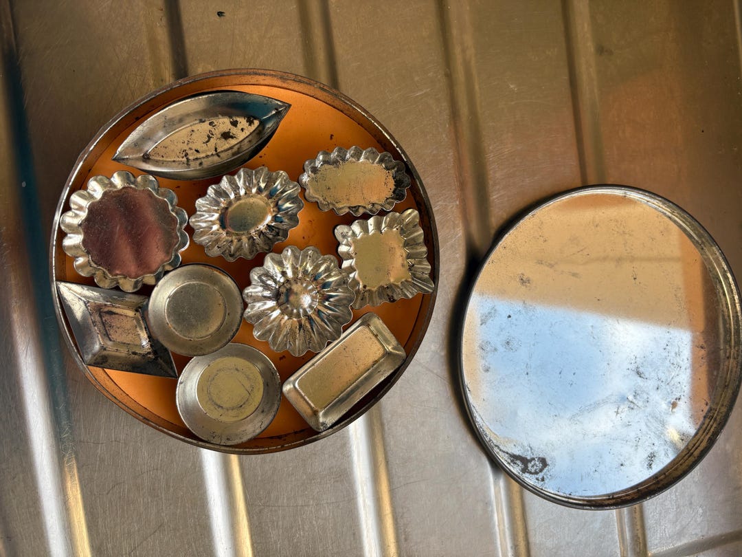 36 Vintage Assorted Petit Fours Moulds - Etsy