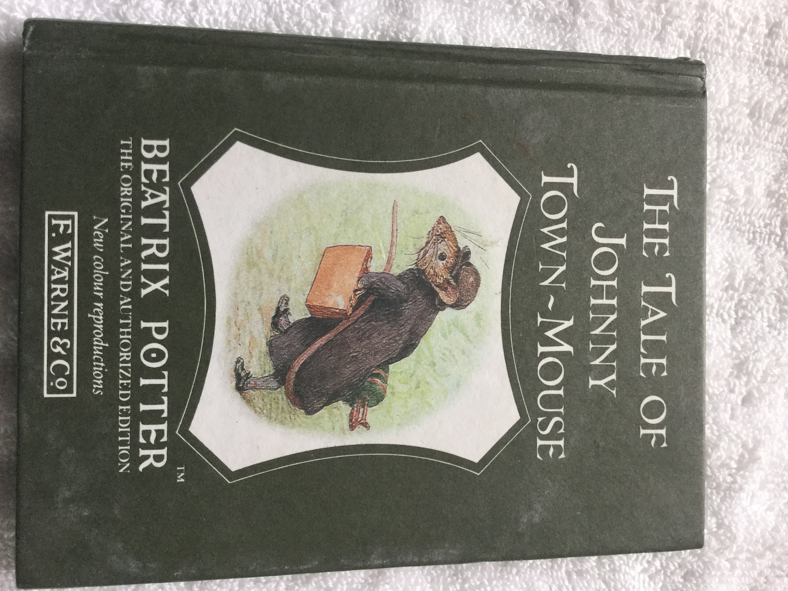 Beatrix Potter Book - the Tale of Johnny Town Mouse - Etsy