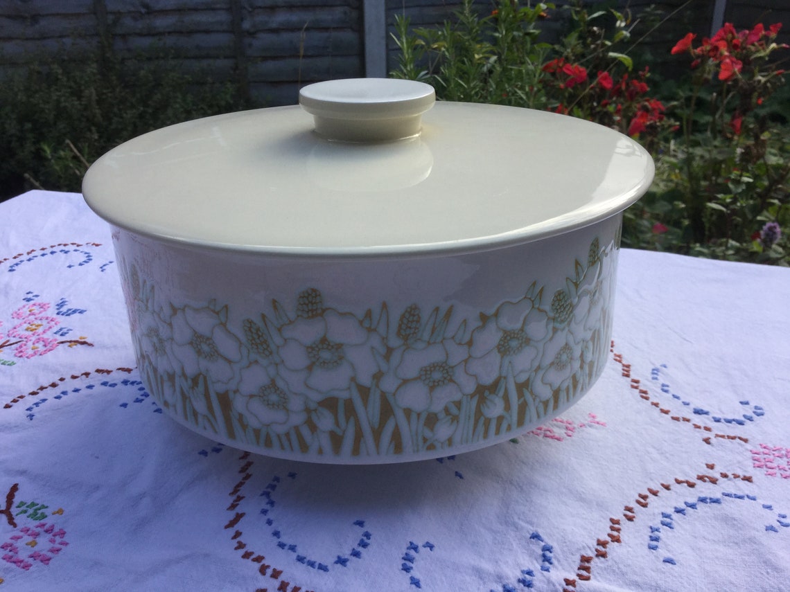 Hornsea Fleur - Casserole Dish - Etsy UK