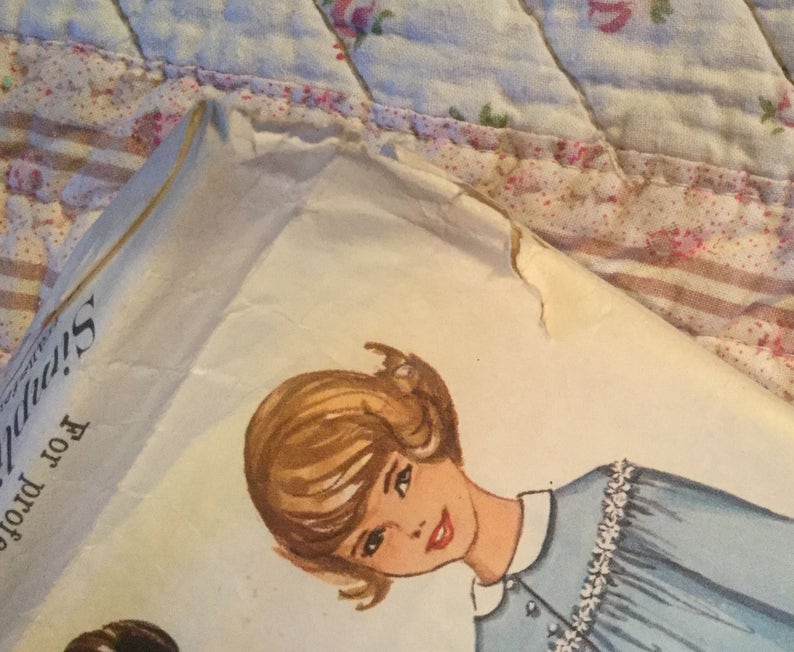 Vintage Simplicity Sewing Pattern 5552 - Etsy
