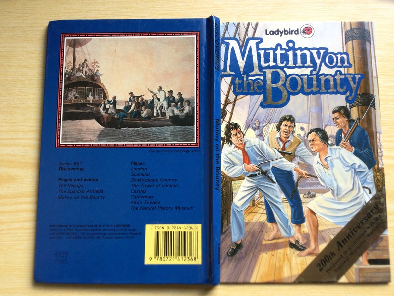 Ladybird Book - Mutiny on the Bounty - Etsy