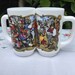 Two Retro Arcopal Mugs- Medieval Scene - Etsy UK