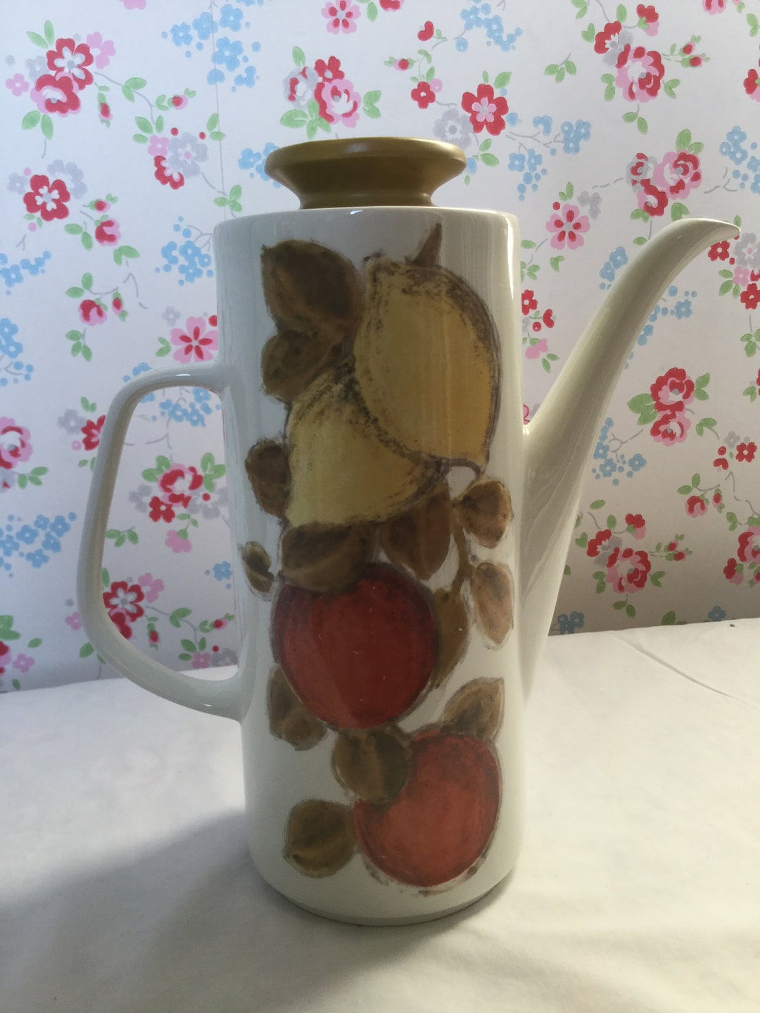 J & G Meakin St Clements Coffee Pot - Etsy