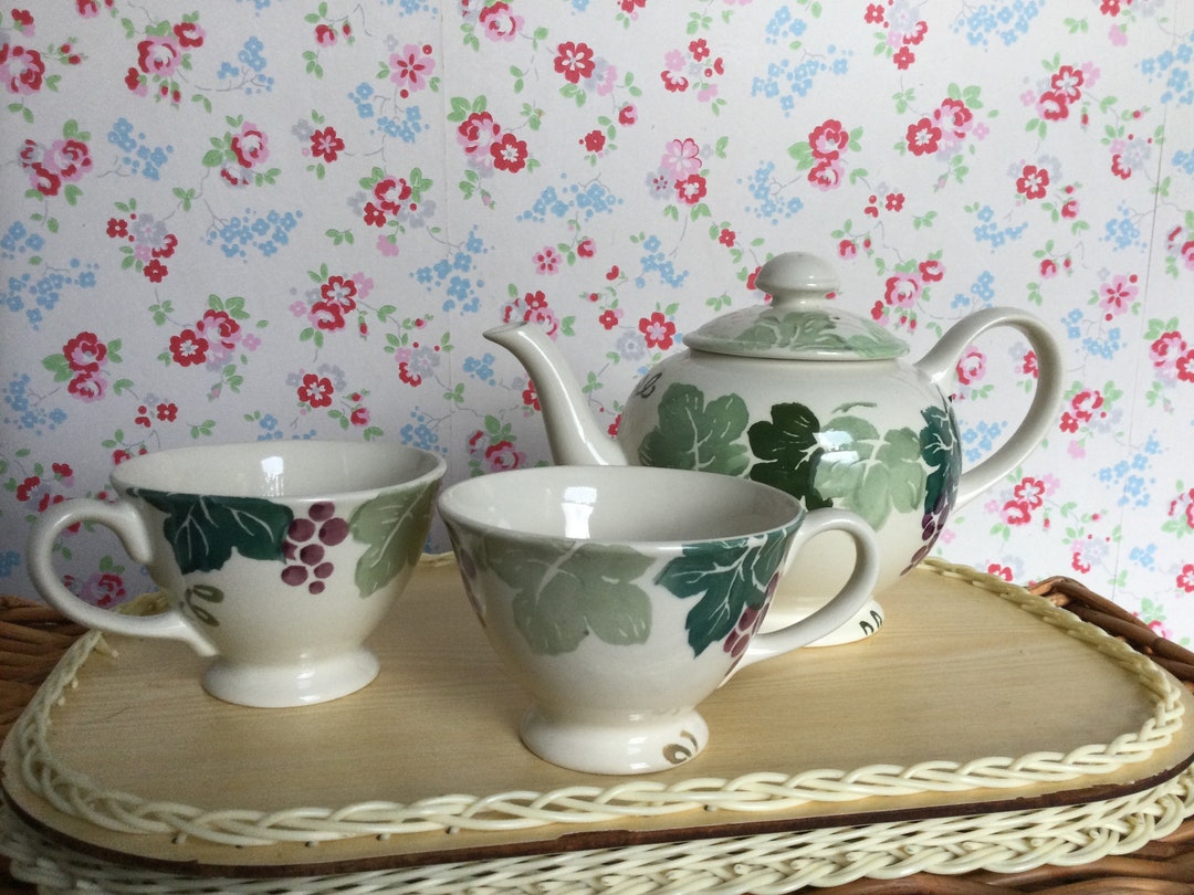 Royal Winton Toscana Teapot and Two Cups - Etsy