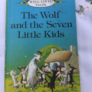 Vintage Ladybird Book - Wolf and the Seven Little Kids - Etsy