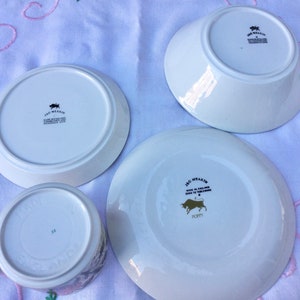 J & G Meakin Studio Poppy Breakfast Set - Etsy